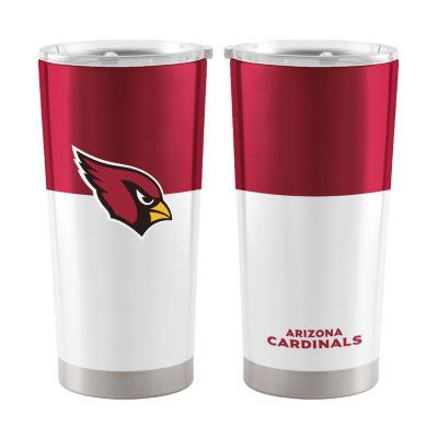 Logo Brands NFL Arizona Cardinals Colorblock 20oz Stainless Tumbler | belk