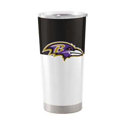 Logo Brands NFL Baltimore Ravens 20oz Colorblock Stainless Tumbler | belk