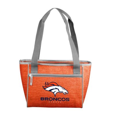 Logo Brands NFL Denver Broncos Crosshatch 16 Can Cooler Tote | belk