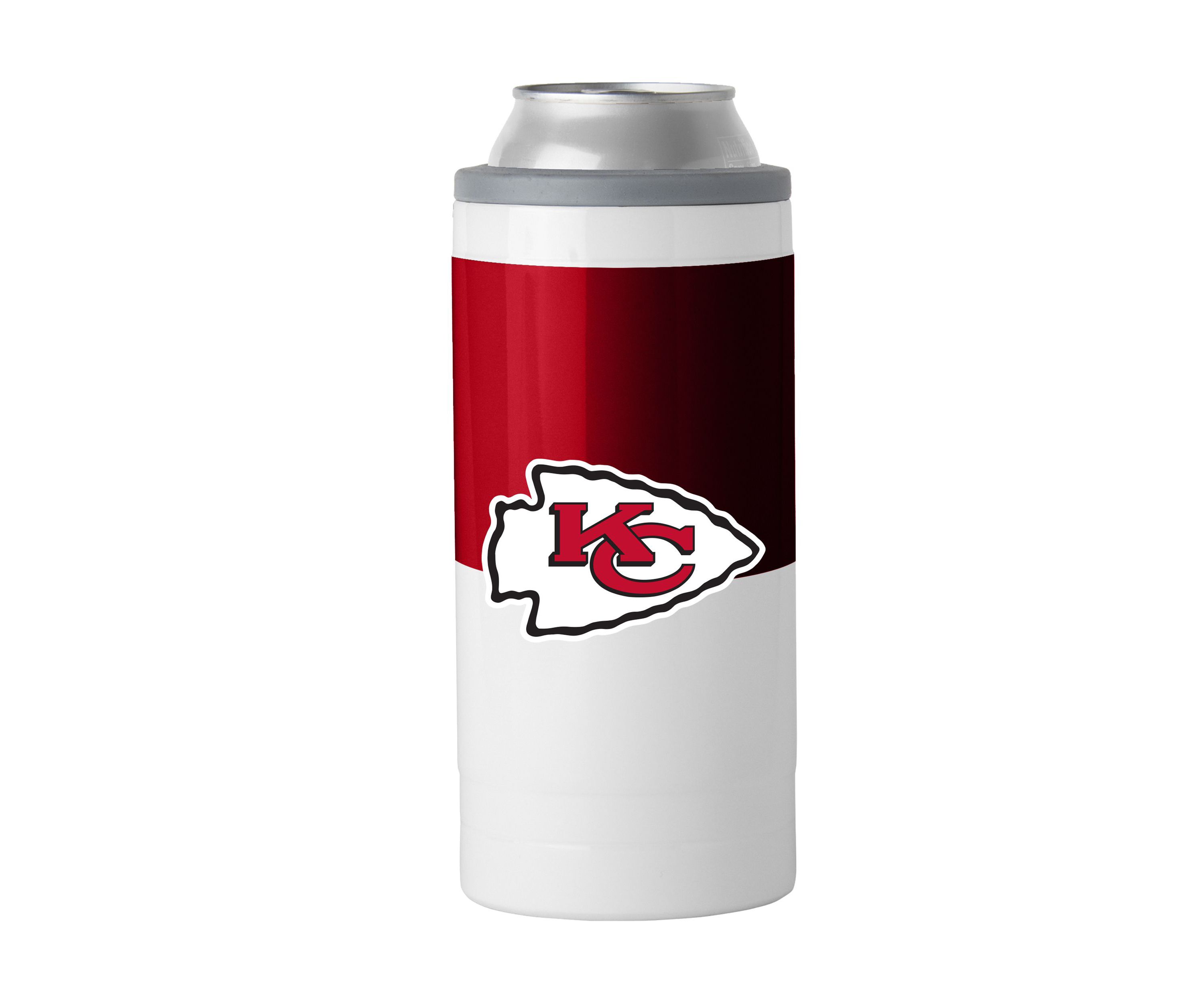 Logo Brands NFL Kansas City Chiefs 12oz Colorblock Slim Can Coolie | Belk