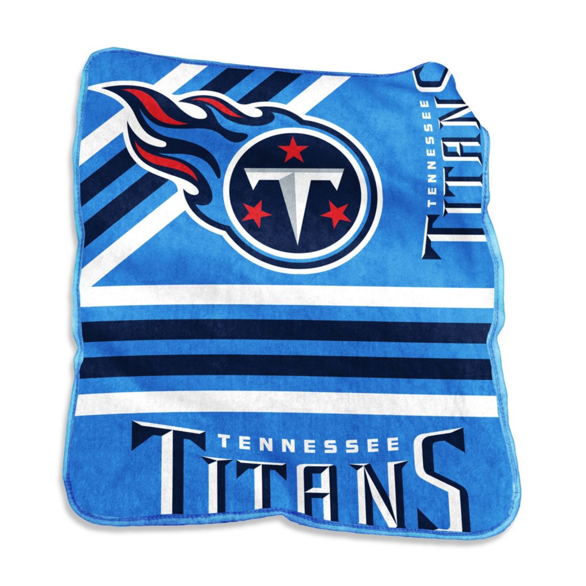Logo Brands NFL Tennessee Titans Raschel Throw | Belk