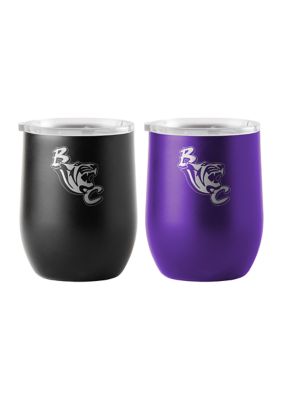 Logo Brands NCAA Benedict College Tigers 16oz Etch PC Curved Bev Set | belk