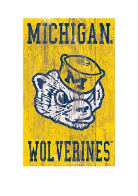 Fan Creations NCAA University of Michigan Wolverines 11 in x 19 in ...