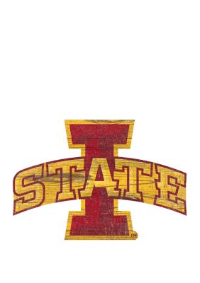 Fan Creations NCAA Iowa State University Sycamores Distressed Logo ...