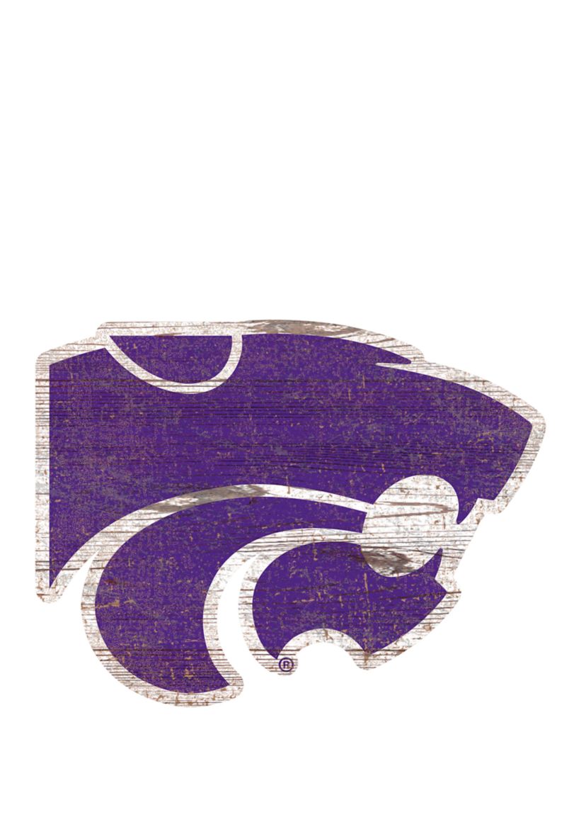 Fan Creations NCAA Kansas State University Wildcats Distressed Logo ...