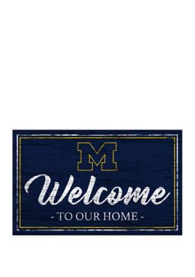 Fan Creations NCAA University of Michigan Wolverines 11 in x 19 in Team ...