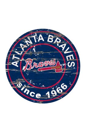 Fan Creations MLB Atlanta Braves 24 Inch Established Date Round Sign | belk