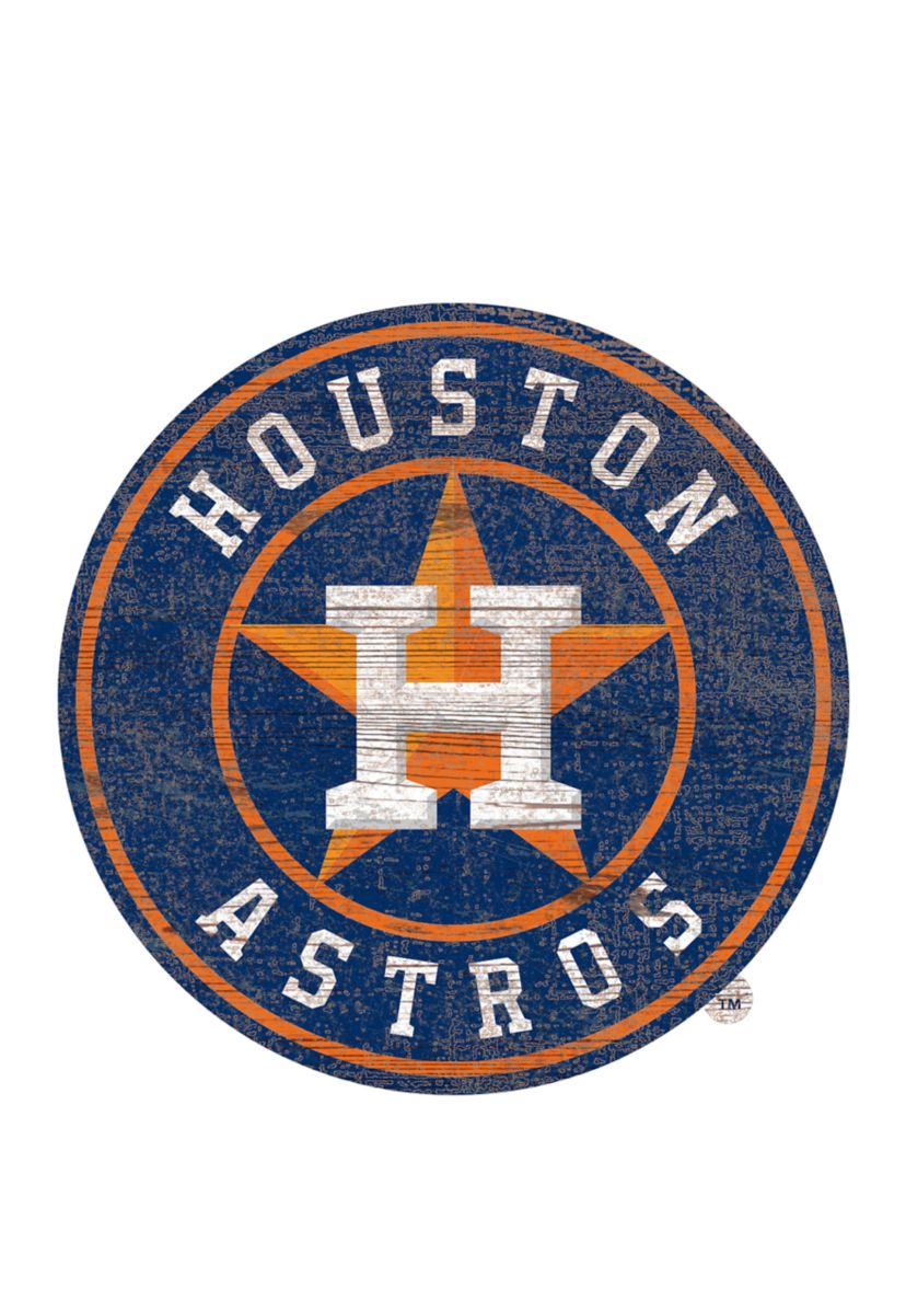 Fan Creations MLB Houston Astros Distressed Logo Cutout Sign | Belk