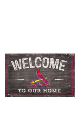 Fan Creations MLB St. Louis Cardinals 11x19 Welcome to our Home Sign | Belk