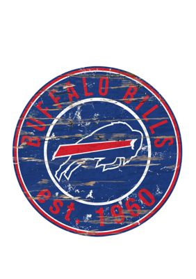 Fan Creations NFL Buffalo Bills Round Distressed Sign | belk