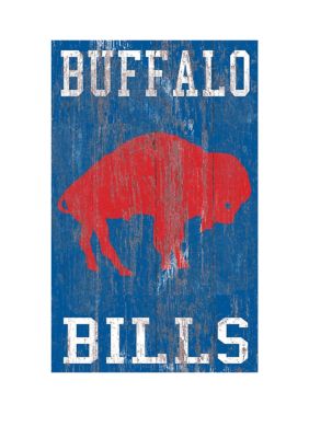 Fan Creations NFL Buffalo Bills 11 in x 19 in Heritage Distressed Logo ...