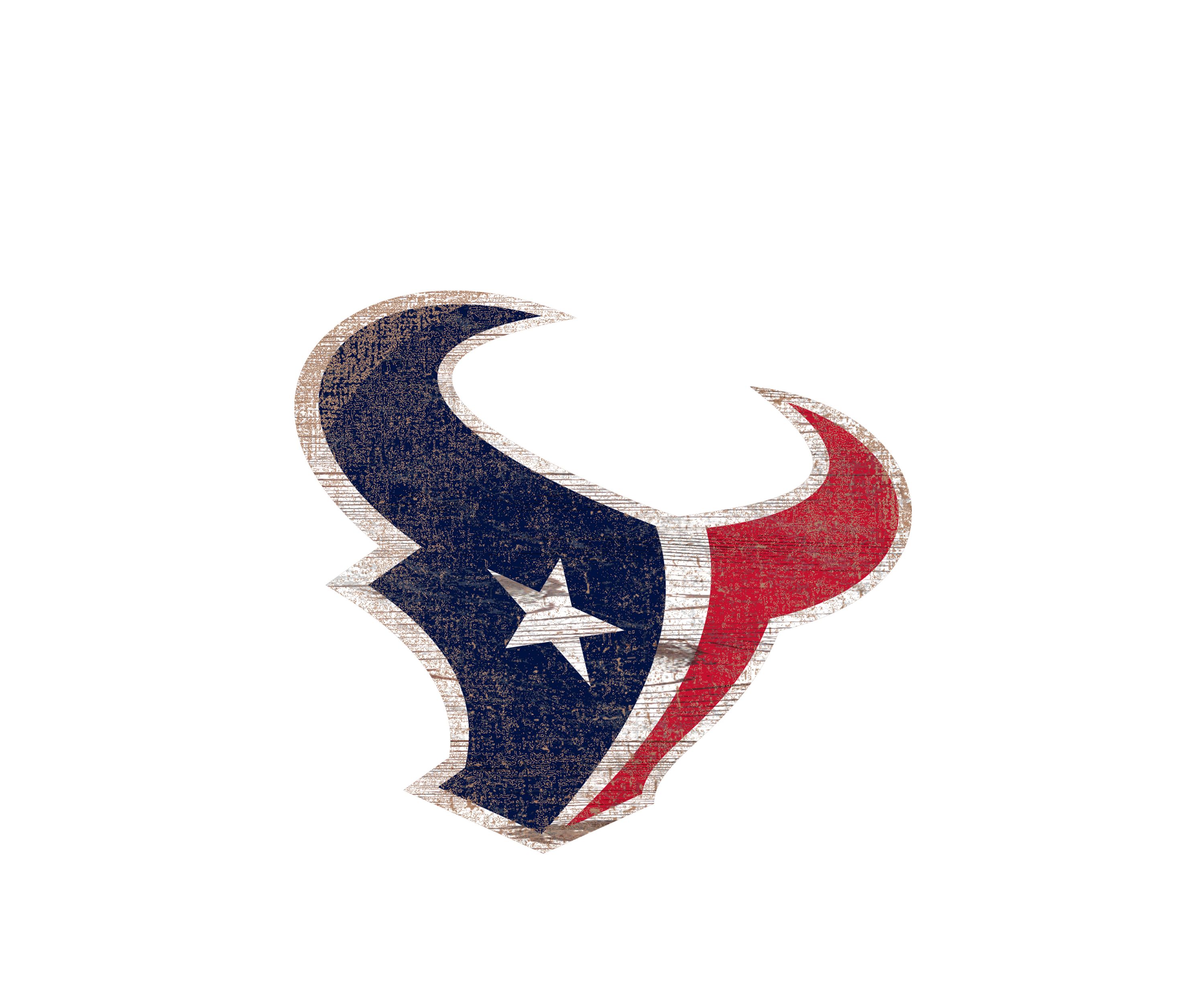 Fan Creations NFL Houston Texans Distressed Logo Cutout Sign | Belk