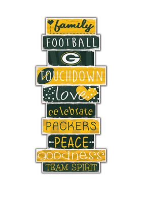 Fan Creations NFL Green Bay Packers Celebrations Stack 24 Inch Sign | belk