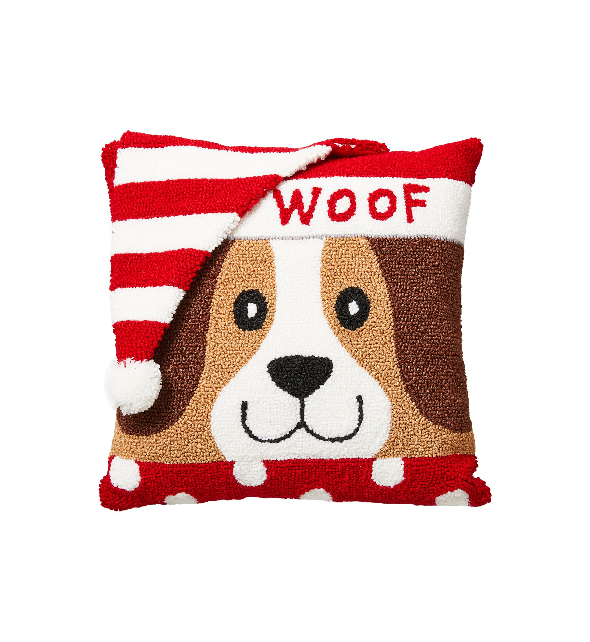 Glitzhome Hooked 3D Woof Pillow | Belk