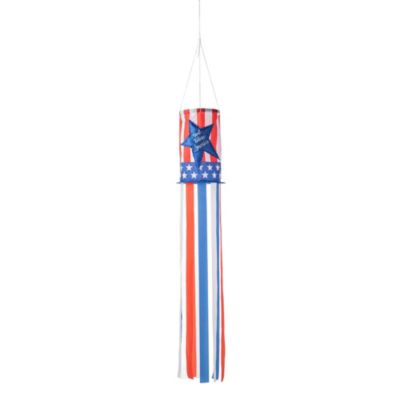 Glitzhome 60.25"H Patriotic/ Americana Star Windsocks | belk
