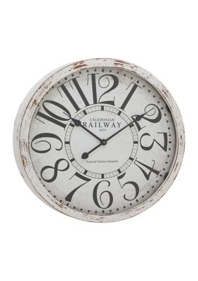 Monroe Lane Vintage Wooden Wall Clock | belk