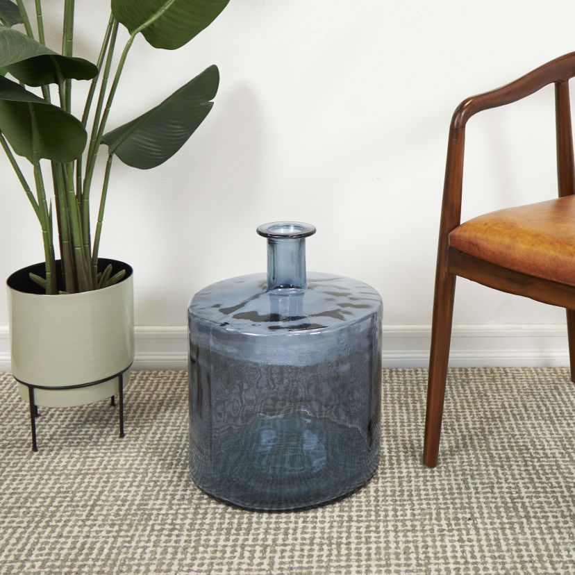 Monroe Lane Modern Recycled Glass Vase | Belk