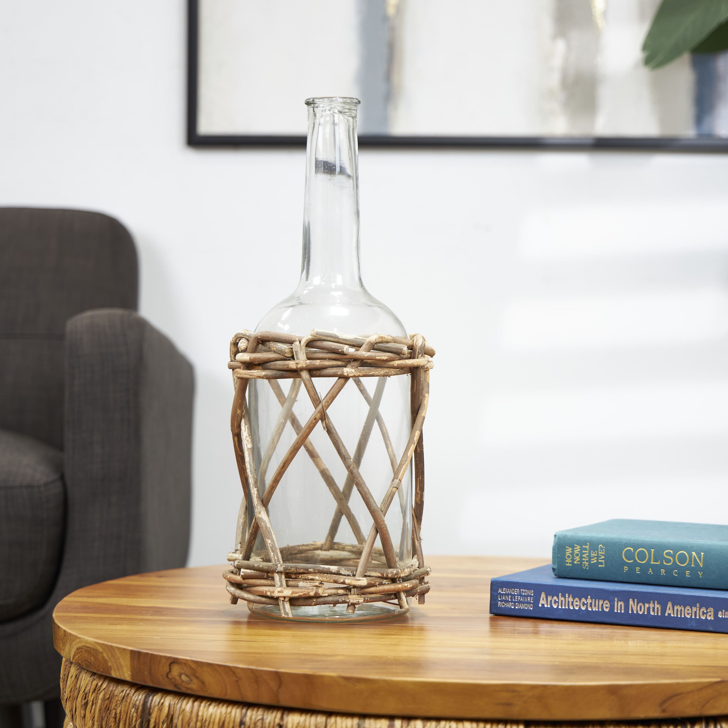 Monroe Lane Coastal Glass Vase | Belk