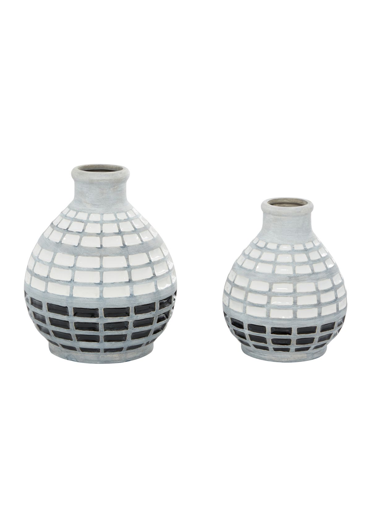 Monroe Lane Coastal Ceramic Vase - Set of 2 | Belk