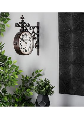 Monroe Lane Vintage Metal Wall Clock | belk