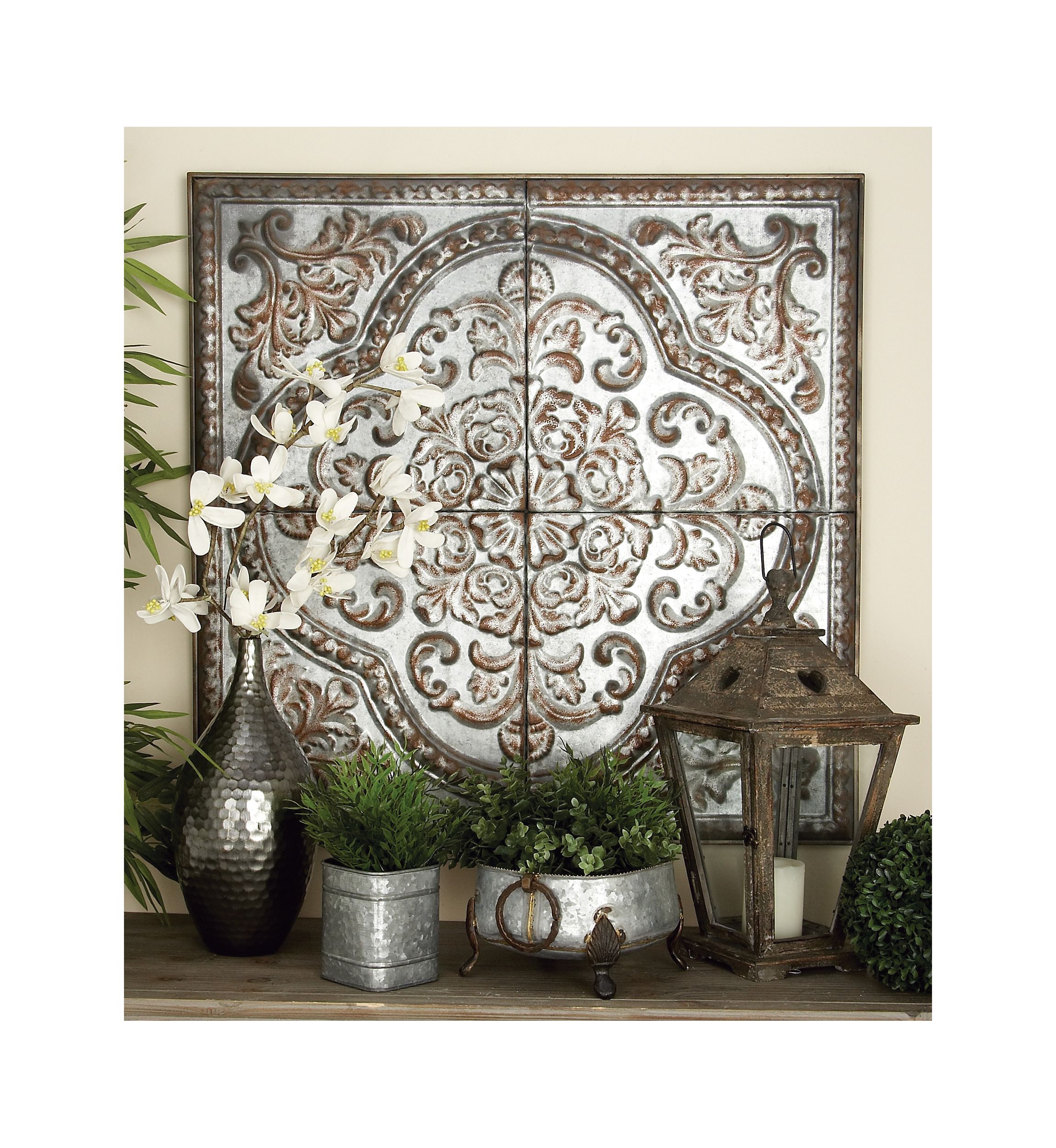 Monroe Lane Rustic Metal Wall Decor | Belk