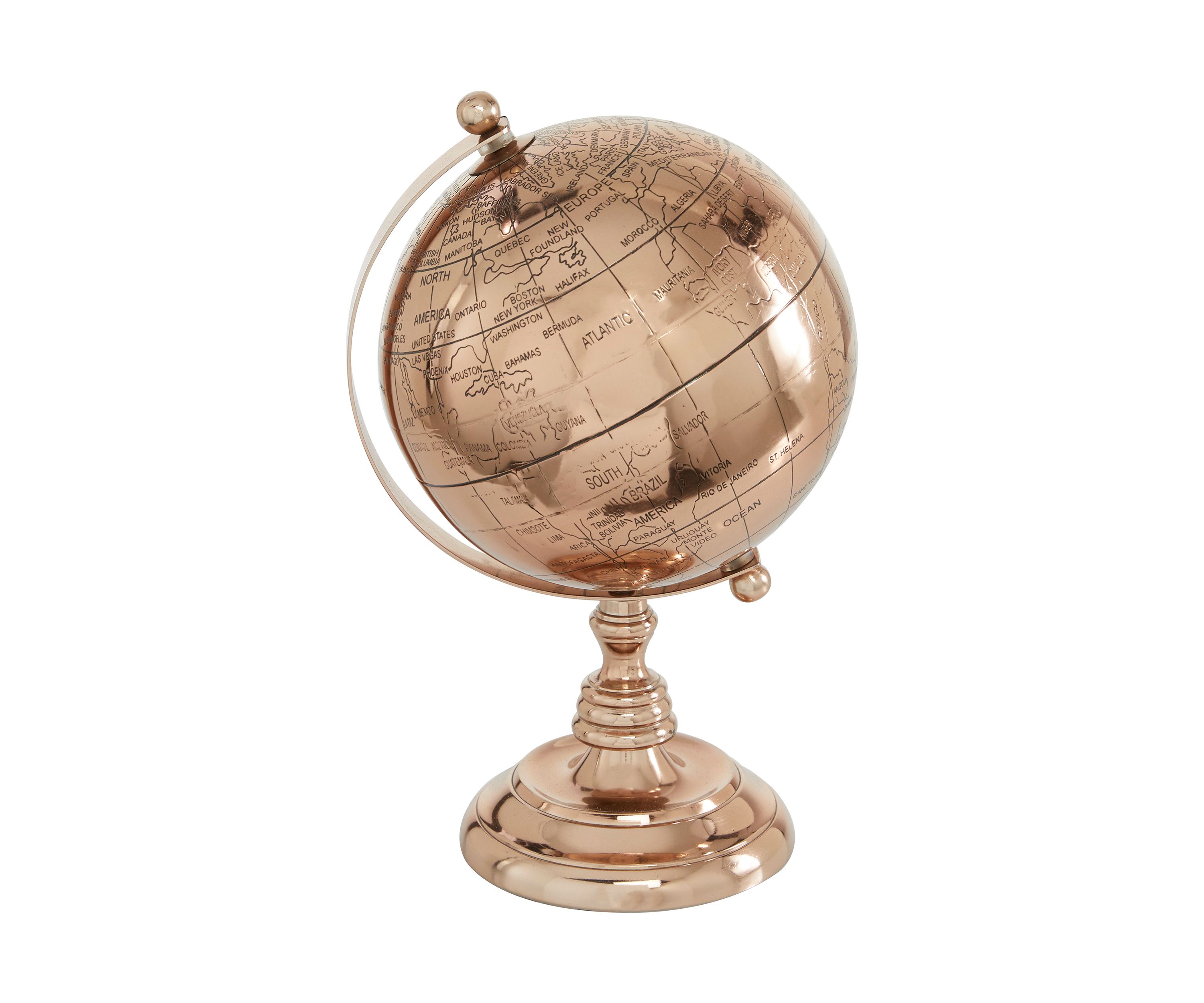 The Novogratz Traditional Aluminum Metal Globe | Belk