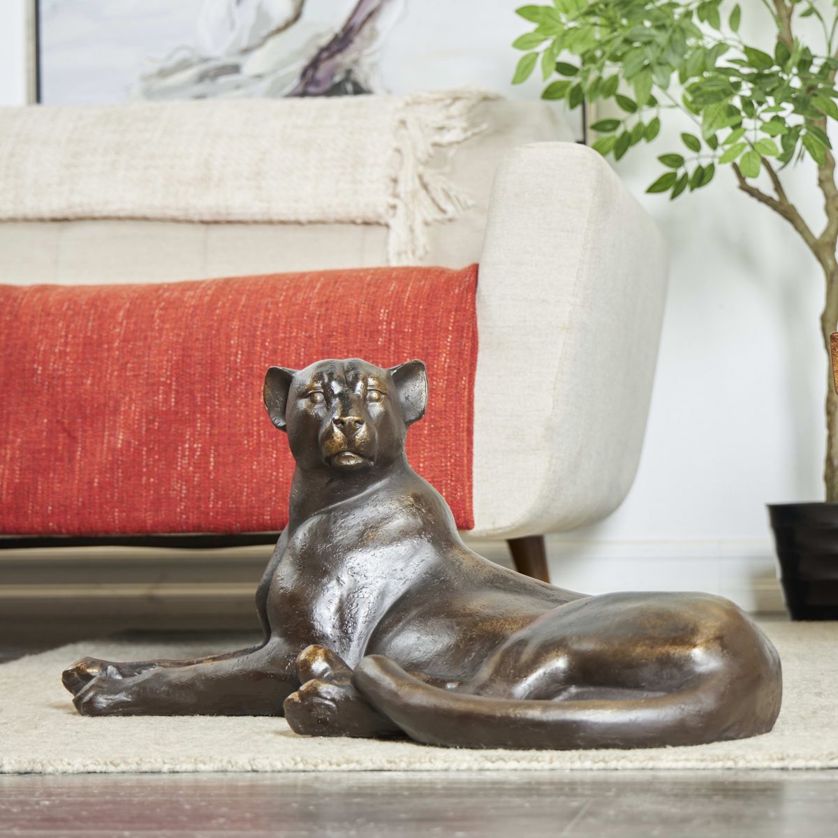 Monroe Lane Modern Polystone Sculpture | Belk