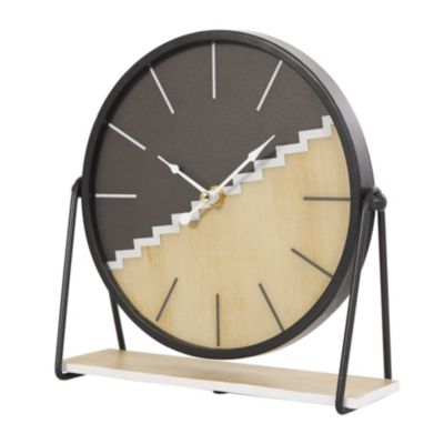 Monroe Lane Modern Wooden Clock | belk
