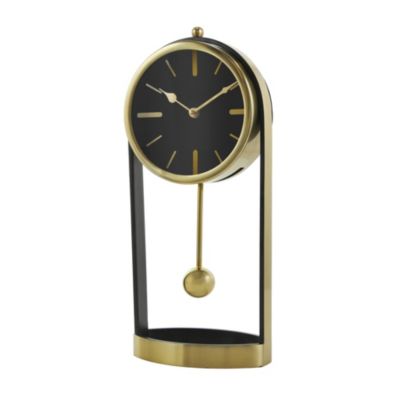 Monroe Lane Contemporary Aluminum Metal Clock | belk