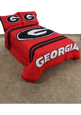 College Covers NCAA Georgia Bulldogs Reversible Comforter Set | belk