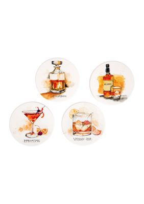 Lang Bourbon Coaster Set | belk