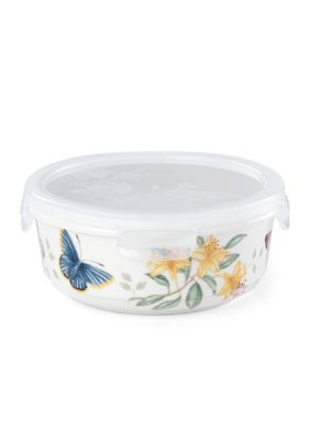 Butterfly Meadow Large Round Food Storage Container | belk