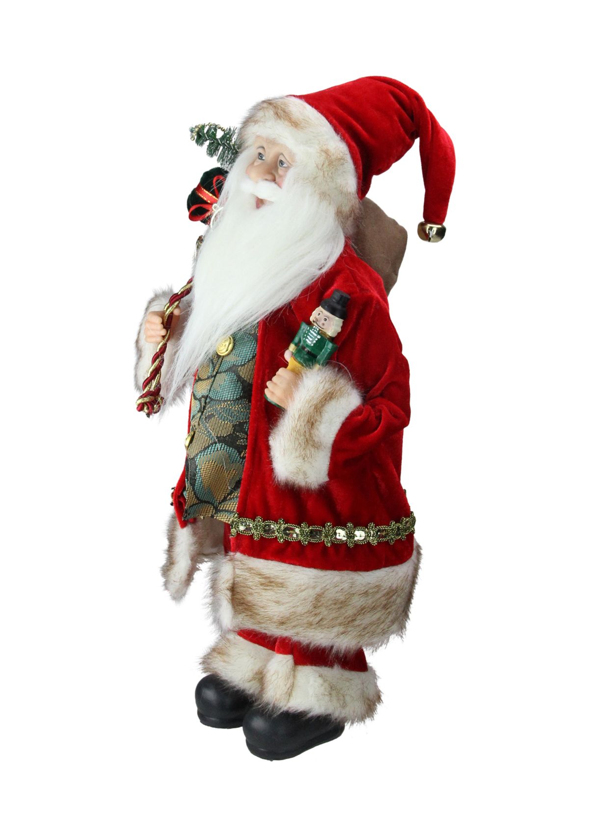 Northlight 18" Red and White Standing Santa Claus Christmas Figure | Belk