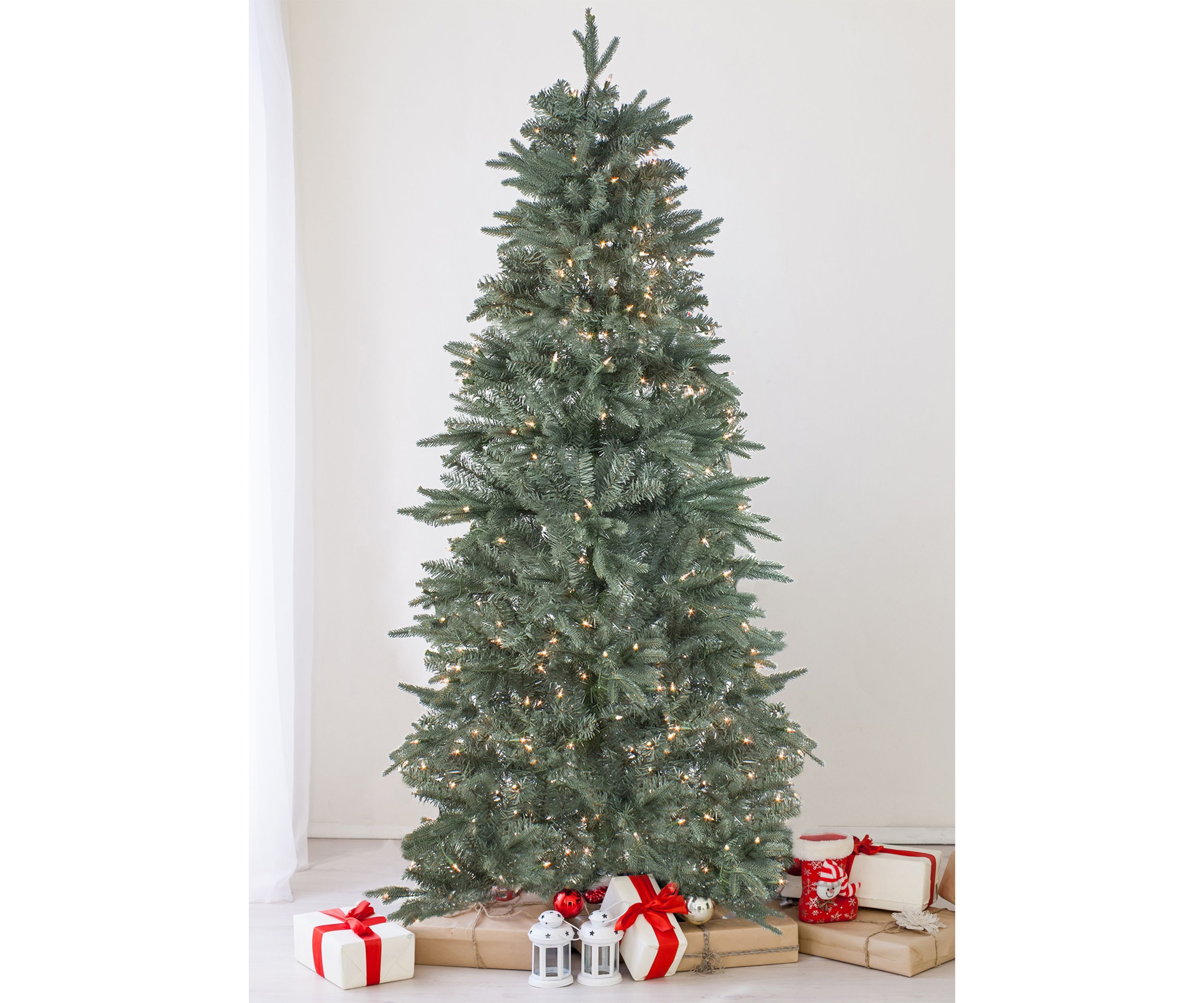 Northlight 9' Pre-Lit Slim Washington Frasier Fir Artificial Christmas ...