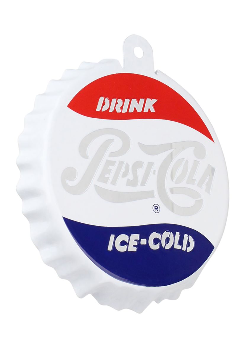 Northlight 3.25Inch White and Blue Pepsi-Cola Bottle Cap Logo Cut-Out ...