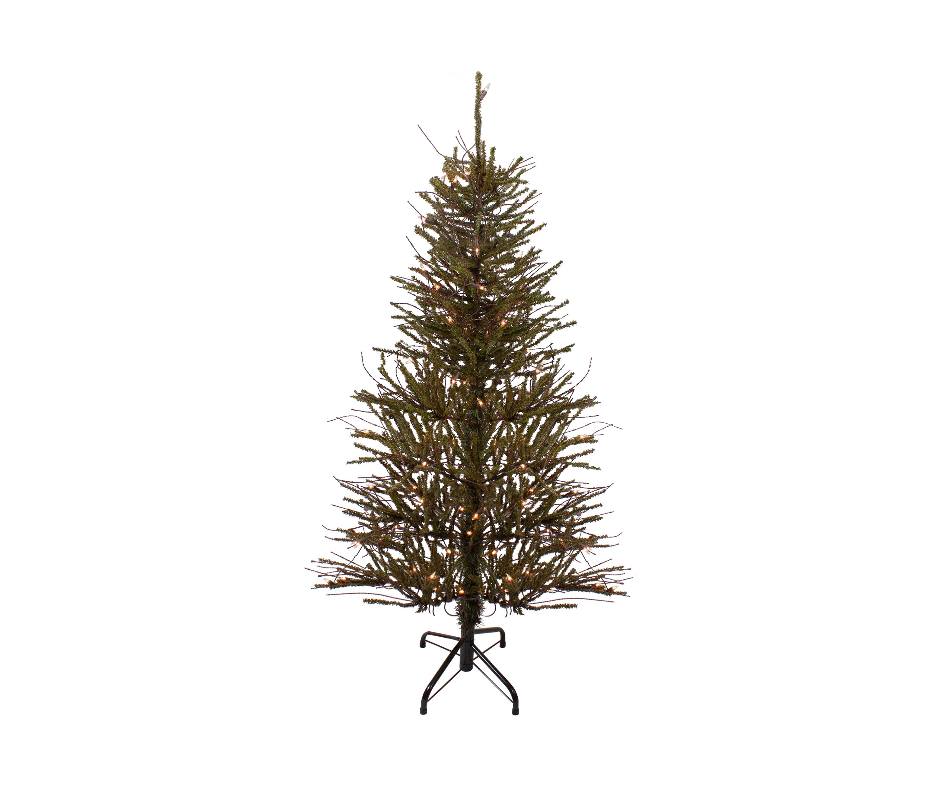 Northlight 4' Medium Warsaw Twig Artificial Christmas Tree - Clear ...