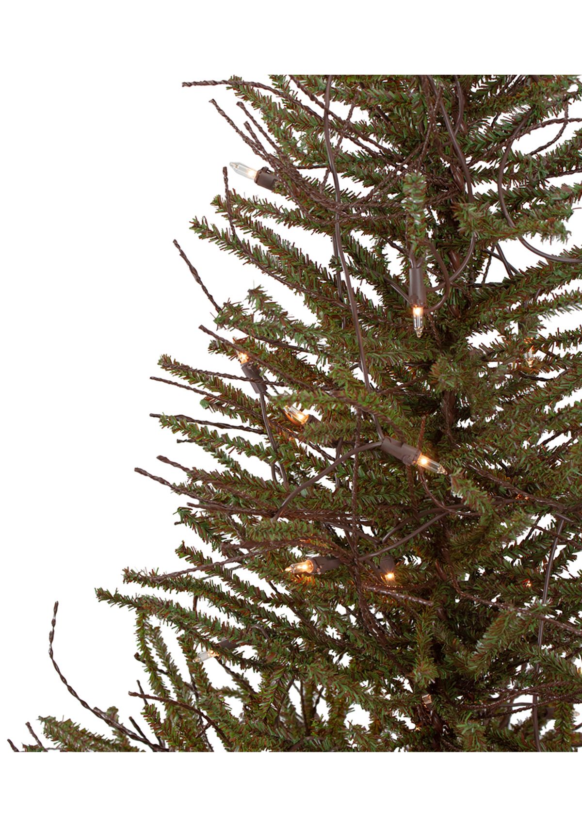 Northlight 4' Medium Warsaw Twig Artificial Christmas Tree - Clear ...