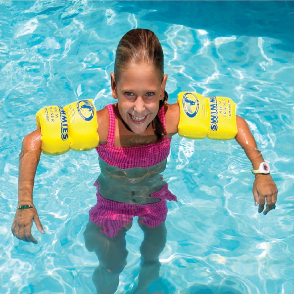 Swim Central Inflatable Swimming Pool Arm Floats For Kids - Set of 2 | Belk