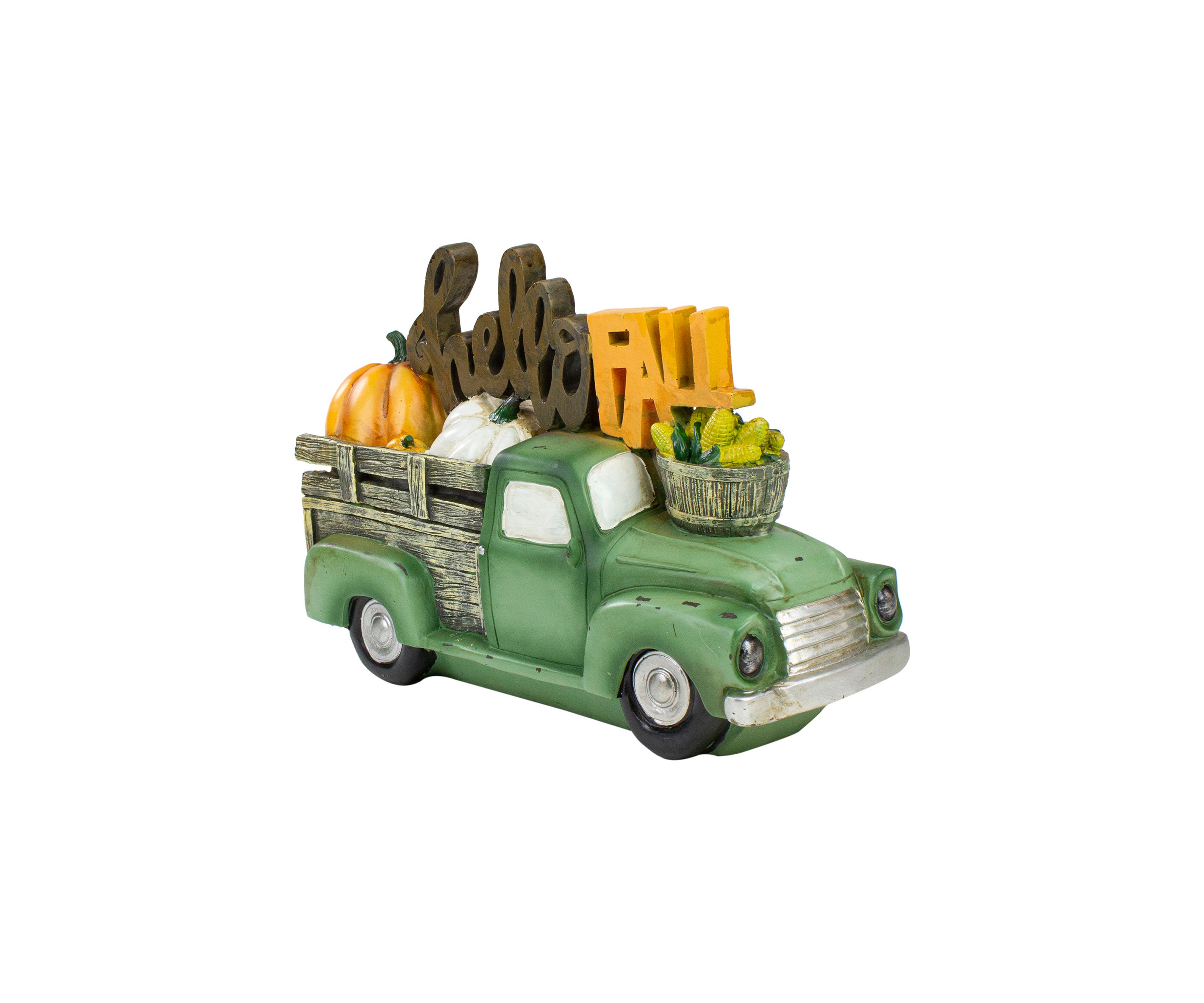 Gordon Companies 11.25 inch Green Truck inchHello Fall inch Autumn ...