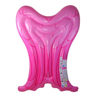 Pool Central 5' Inflatable Pink Angel Wings Pool Mattress Float | belk