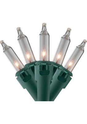 Northlight 450-Count Clear Mini Christmas Light Set 92ft Green Wire | belk