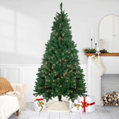 Northlight 7.5ft Pre-Lit Ravenna Pine Artificial Christmas Tree - Warm ...