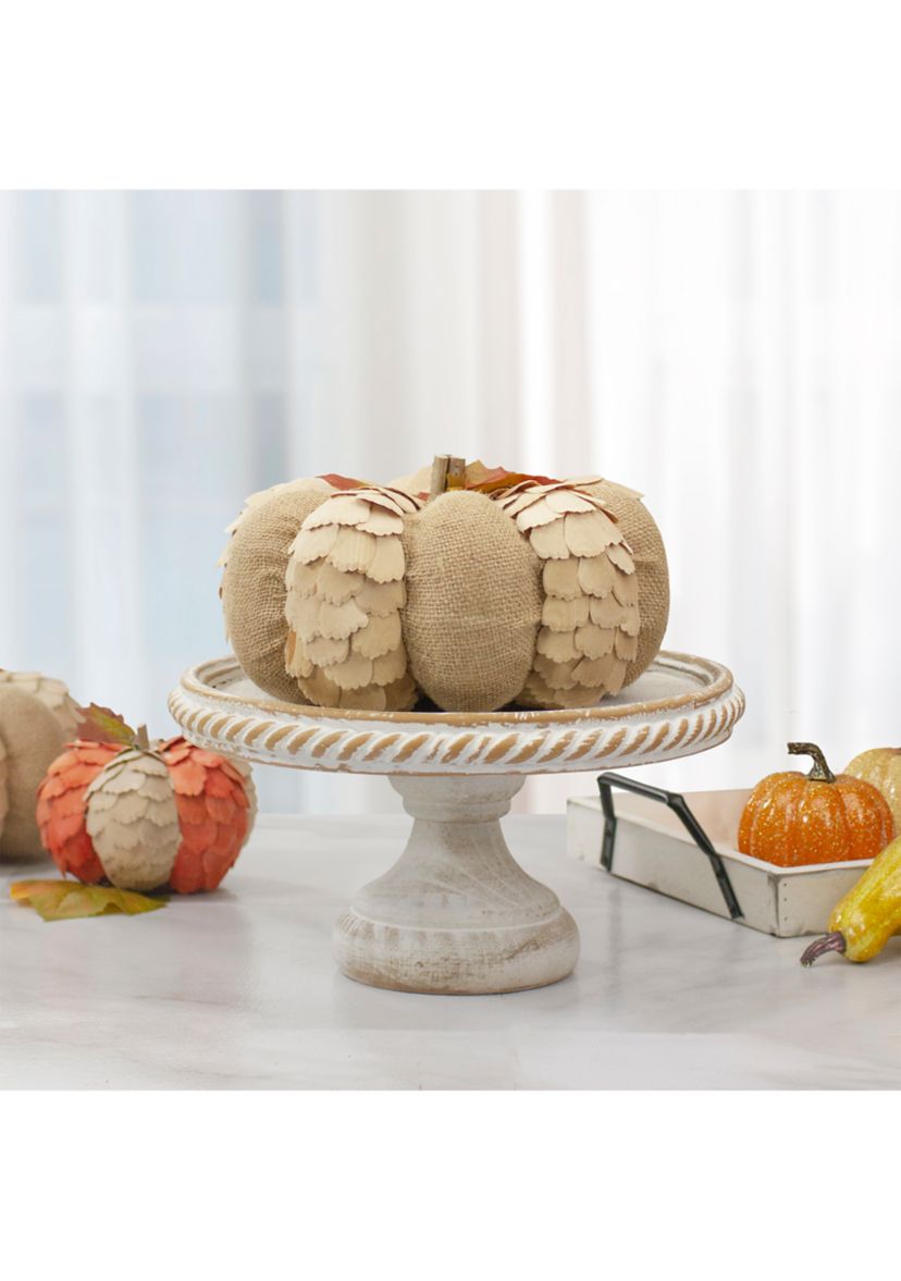 Gordon Companies 9 inch Brown Autumn Harvest Tabletop Pumpkin | Belk