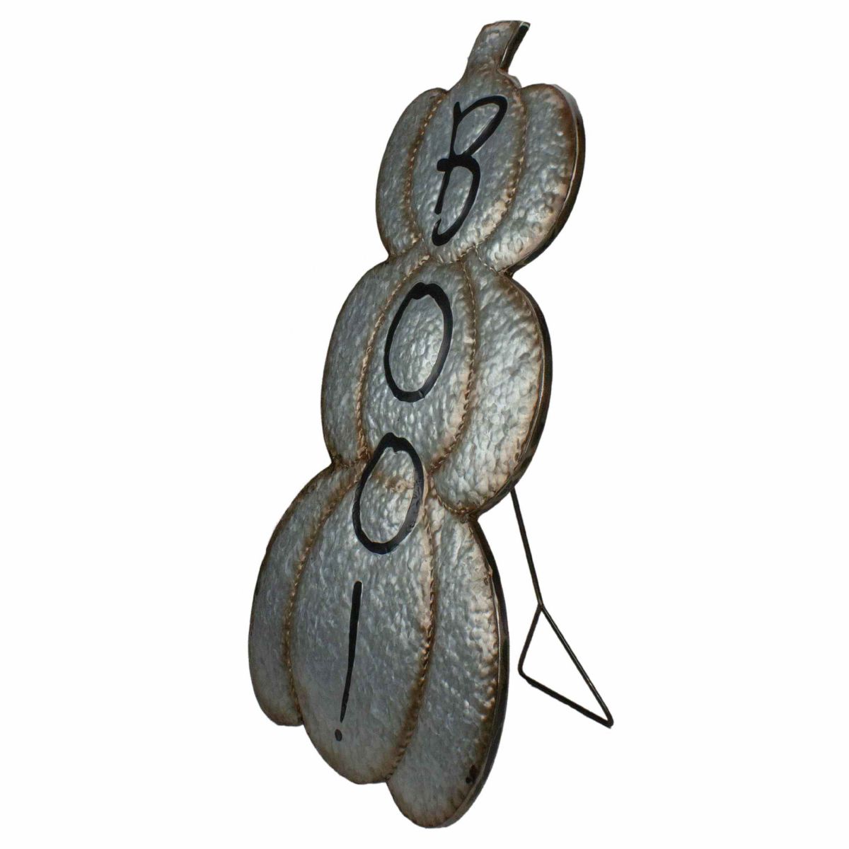 Northlight Boo! Metal Pumpkin Halloween Decoration - 28" | Belk