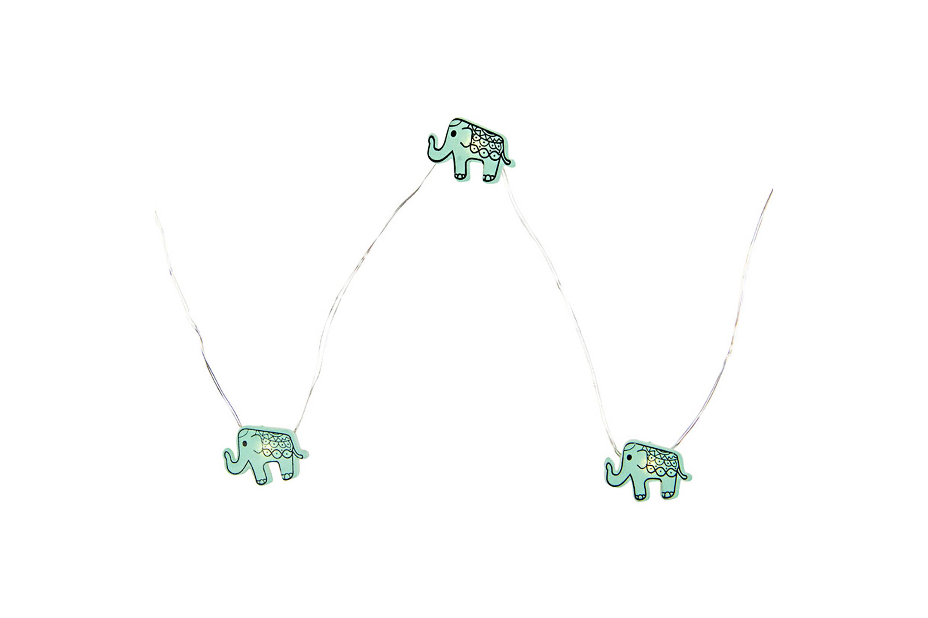 Northlight 10-Count LED Elephant Fairy Lights - Warm White | Belk