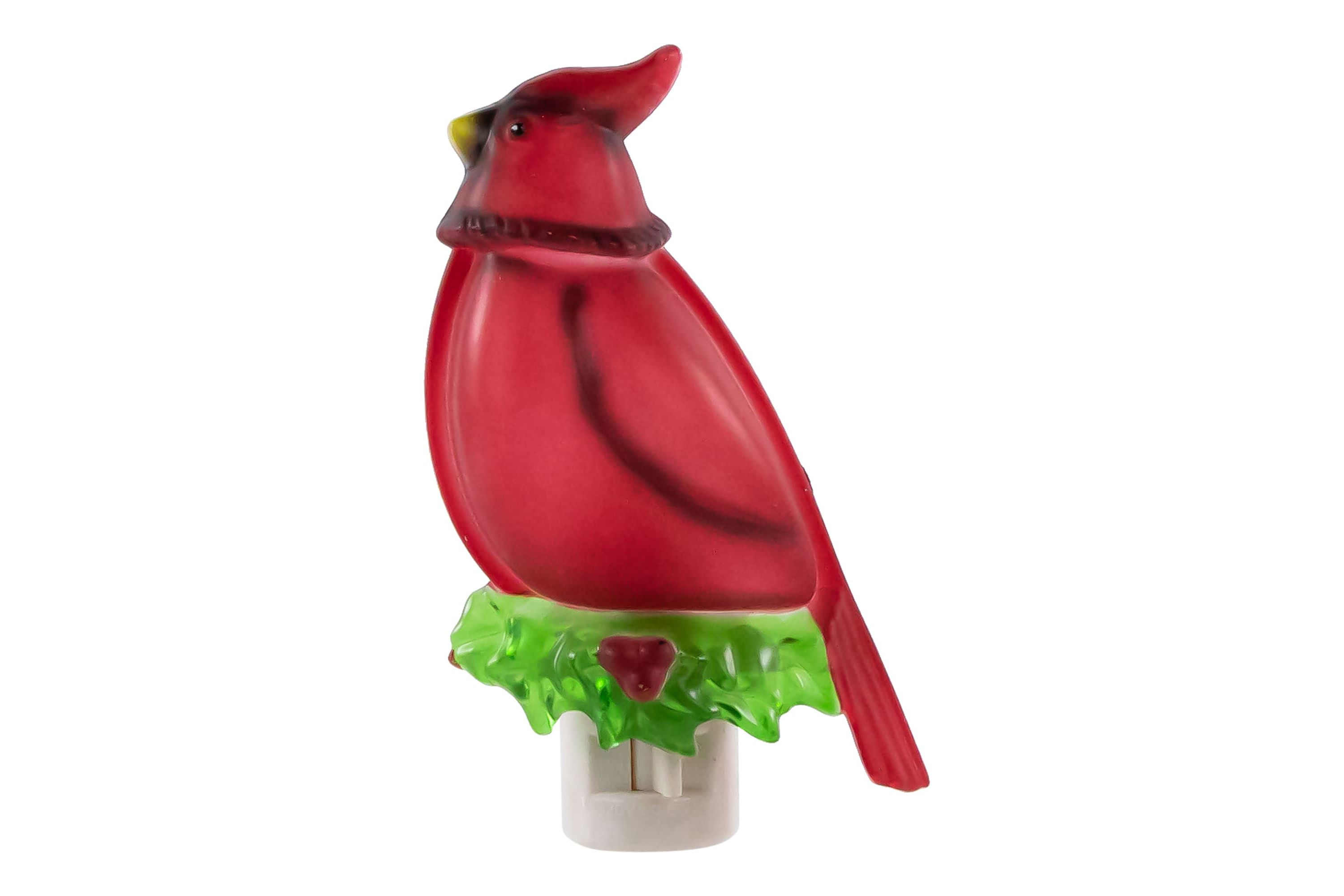 Northlight 5.5inch Red Cardinal Bird Christmas Night Light | Belk
