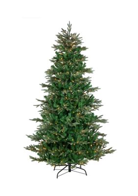 Northlight 9' Pre-Lit Hudson Fir Artificial Christmas Tree Warm White ...