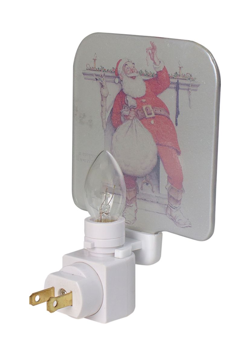 Northlight 6Inch Norman Rockwell 'Filling the Stocking' Glass Christmas ...