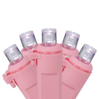 Northlight 100ct Pure White LED Wide Angle Valentine's Day Lights 33ft ...