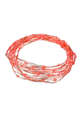 Northlight 100ct Red LED Micro Fairy Lights - 20ft Copper Wire | belk